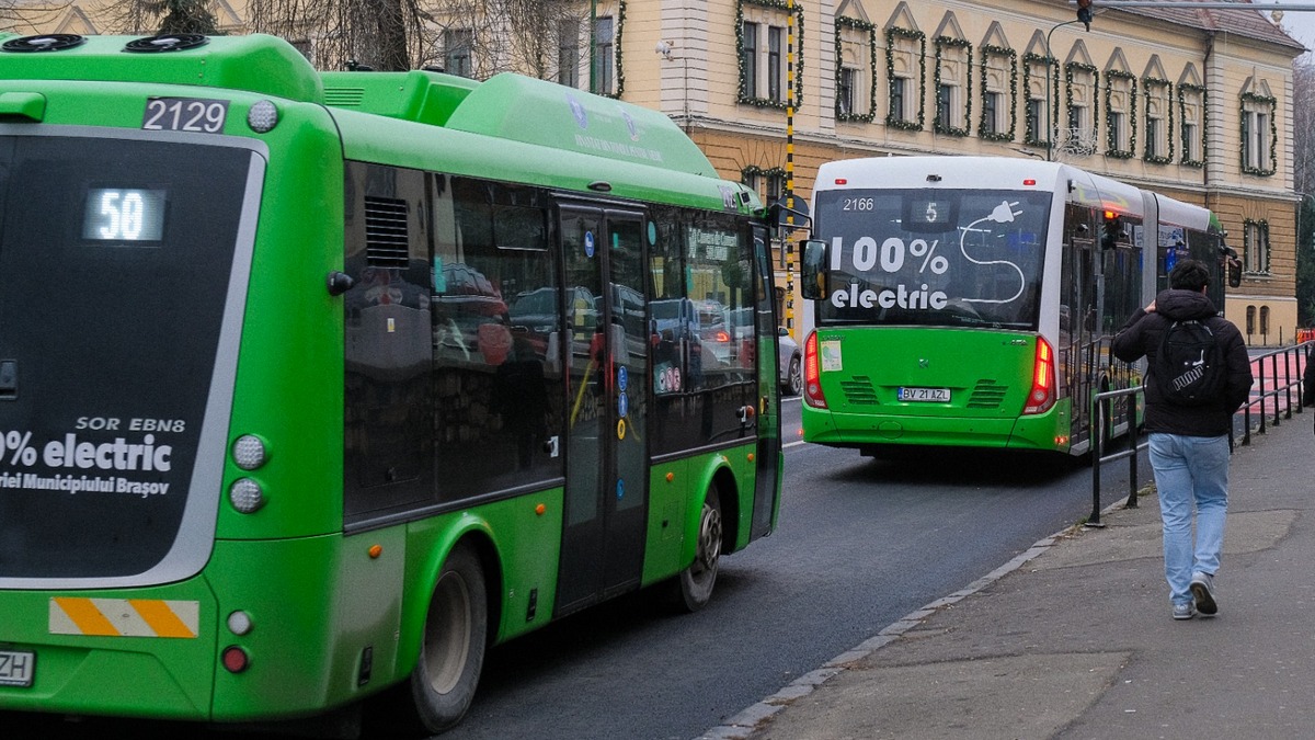 RATBV va primi 88 de autobuze electrice de mici dimensiuni. Cele mai multe vor circula în ...